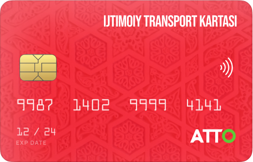 Buy ATTO Transport Card In Tashkent ATTO UZ